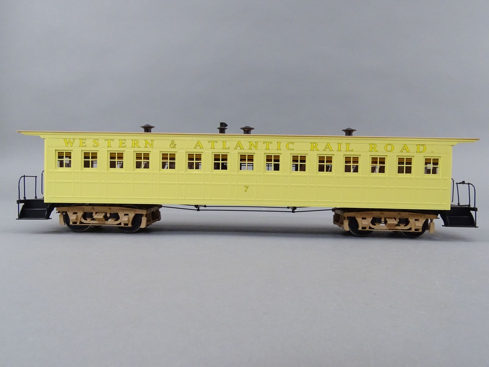 O Brass Model 2 Rail - SMR W&A Western & Atlantic Arch Roof Passenger ...