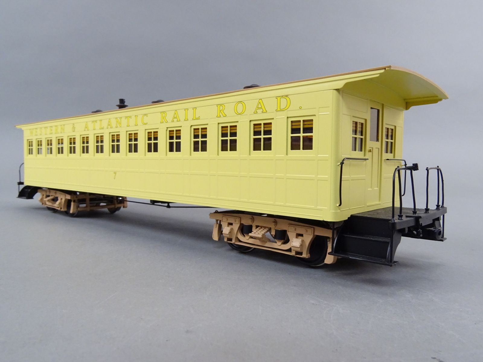 O Brass Model 2 Rail - SMR W&A Western & Atlantic Arch Roof Passenger ...