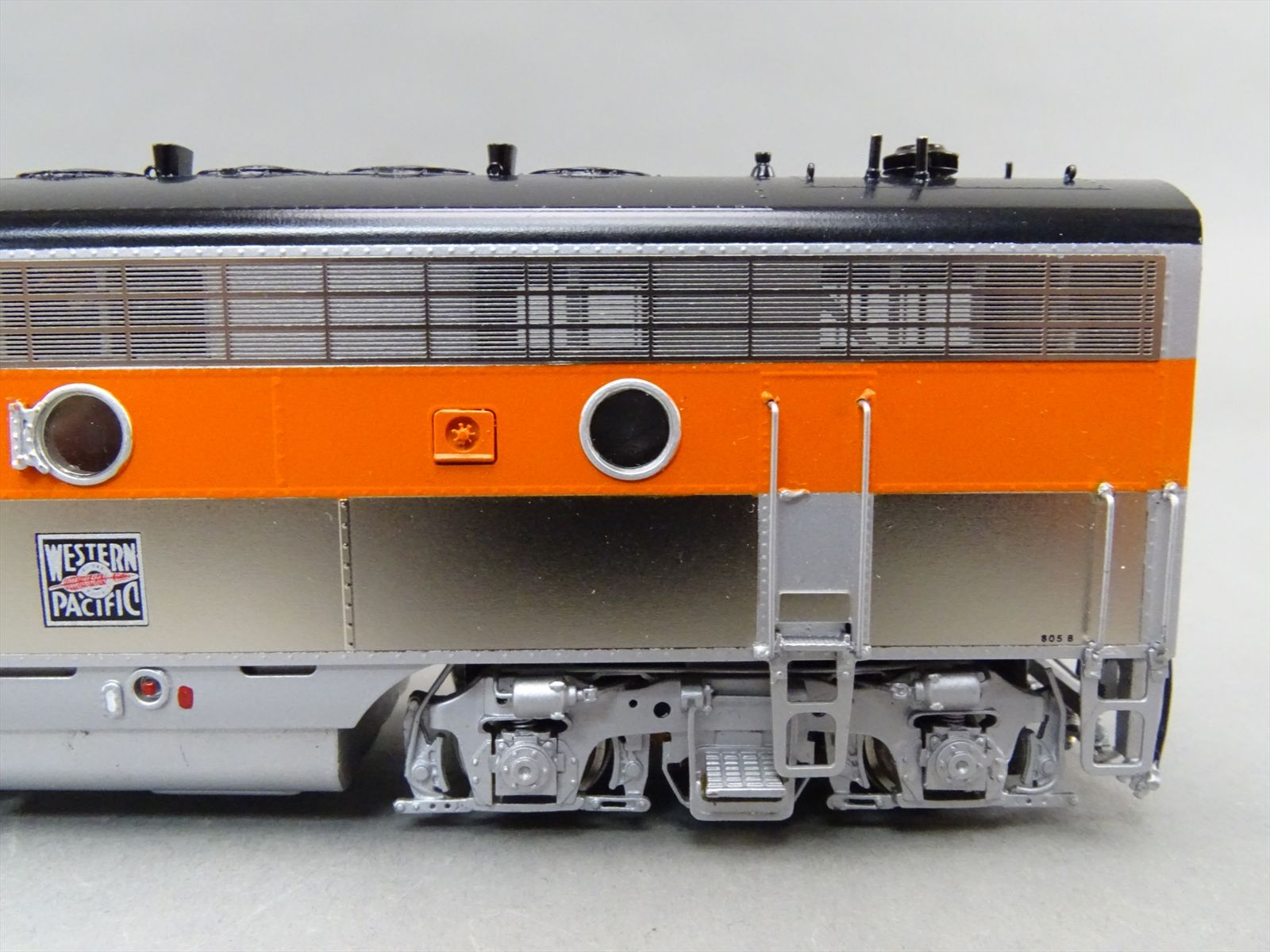 HO Brass Model - CIL 2382.2 WP Western Pacific F7 F7B Passenger Service ...