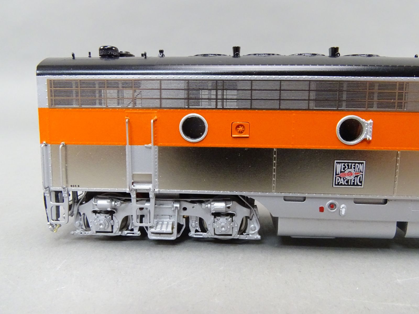 HO Brass Model - CIL 2382.2 WP Western Pacific F7 F7B Passenger Service ...