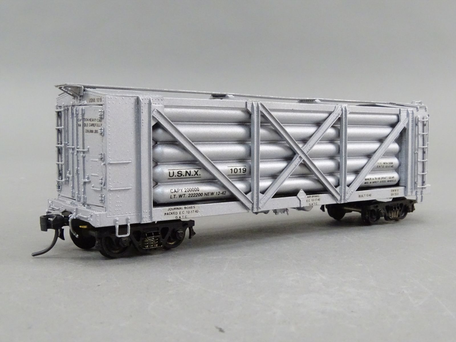 HO Brass Model - PRB 2491 MHAX US Navy Premier Original Helium Car ...