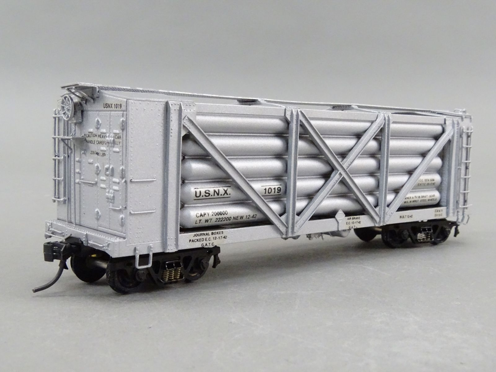 HO Brass Model - PRB 2491 MHAX US Navy Premier Original Helium Car ...