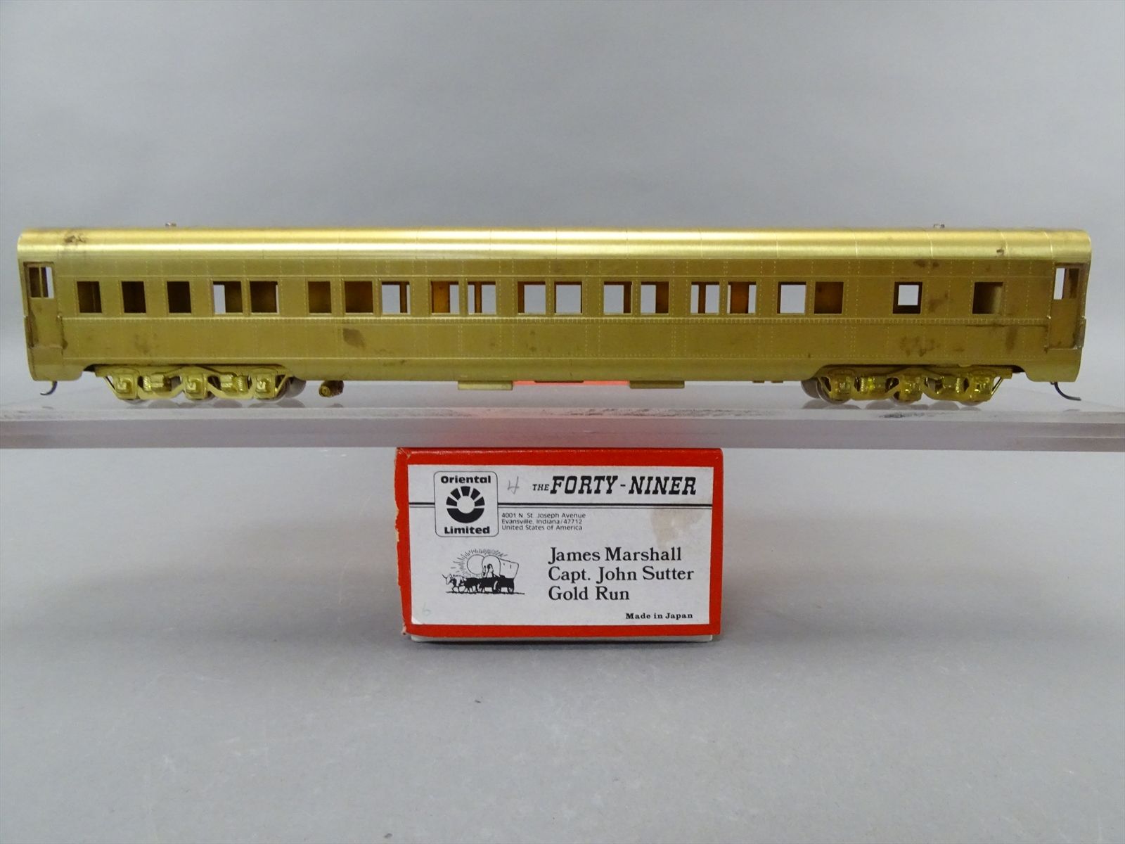 HO Brass Model - Oriental UP Union Pacific 12-1 Sleeper James Marshall ...