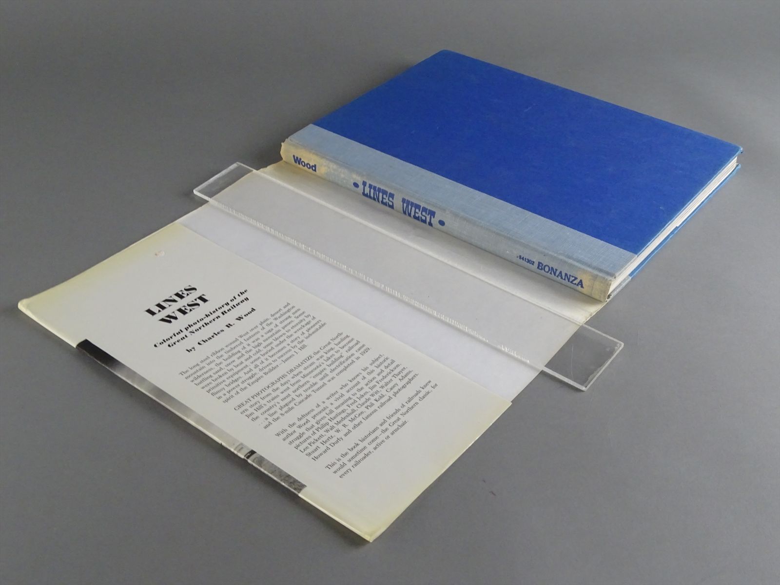 Railroad Book - Lines West - Charles R. Wood - 192 Pages