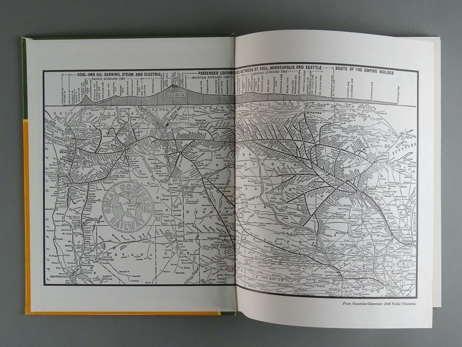 Railroad Book - Great Northern Color Pictorial Vol. 1 - Joseph W. Shine ...