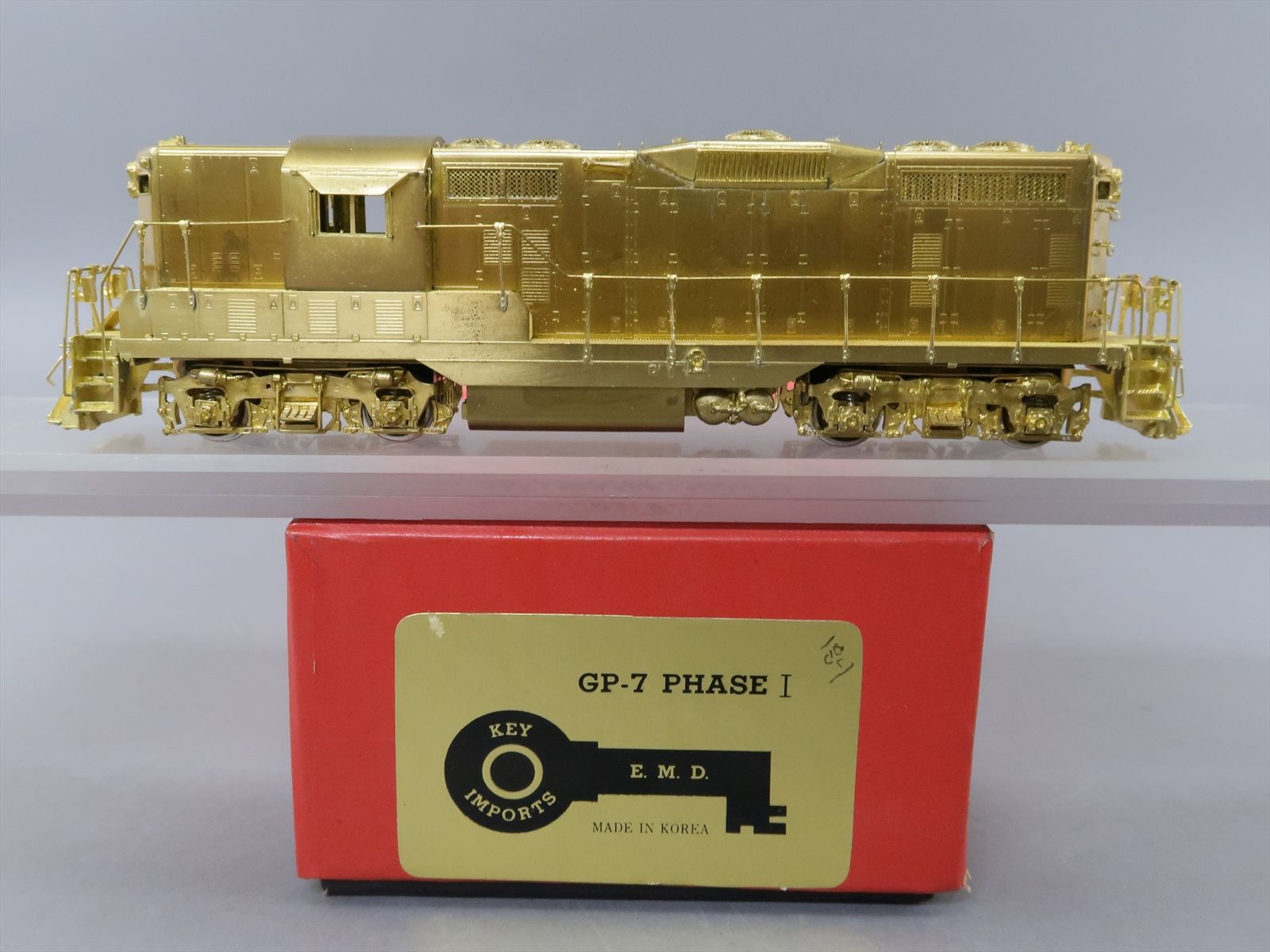 HO Brass Model - Key Misc Roads GP7 Phase I - Unpainted - 1995 Run - F ...