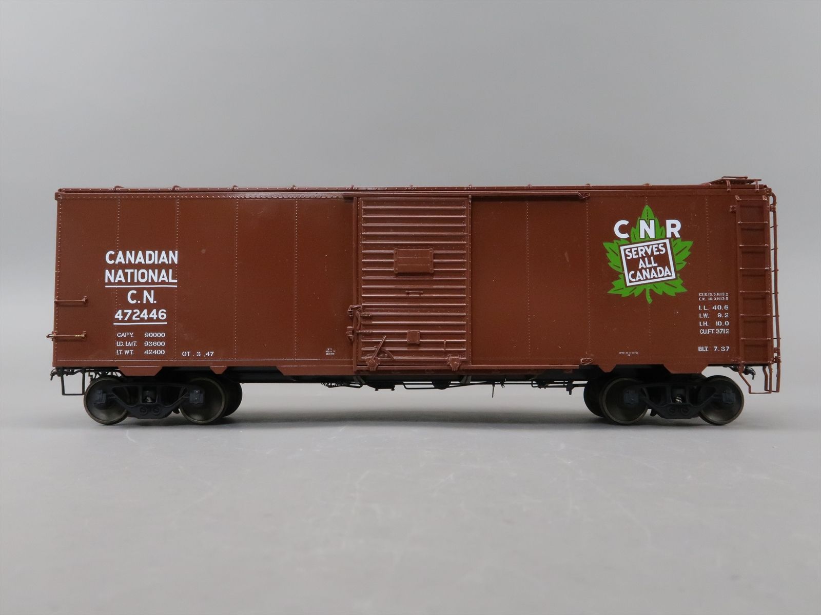 O Brass Model - Protocraft PC-3530-O CN Canadian National 1937 AAR ...