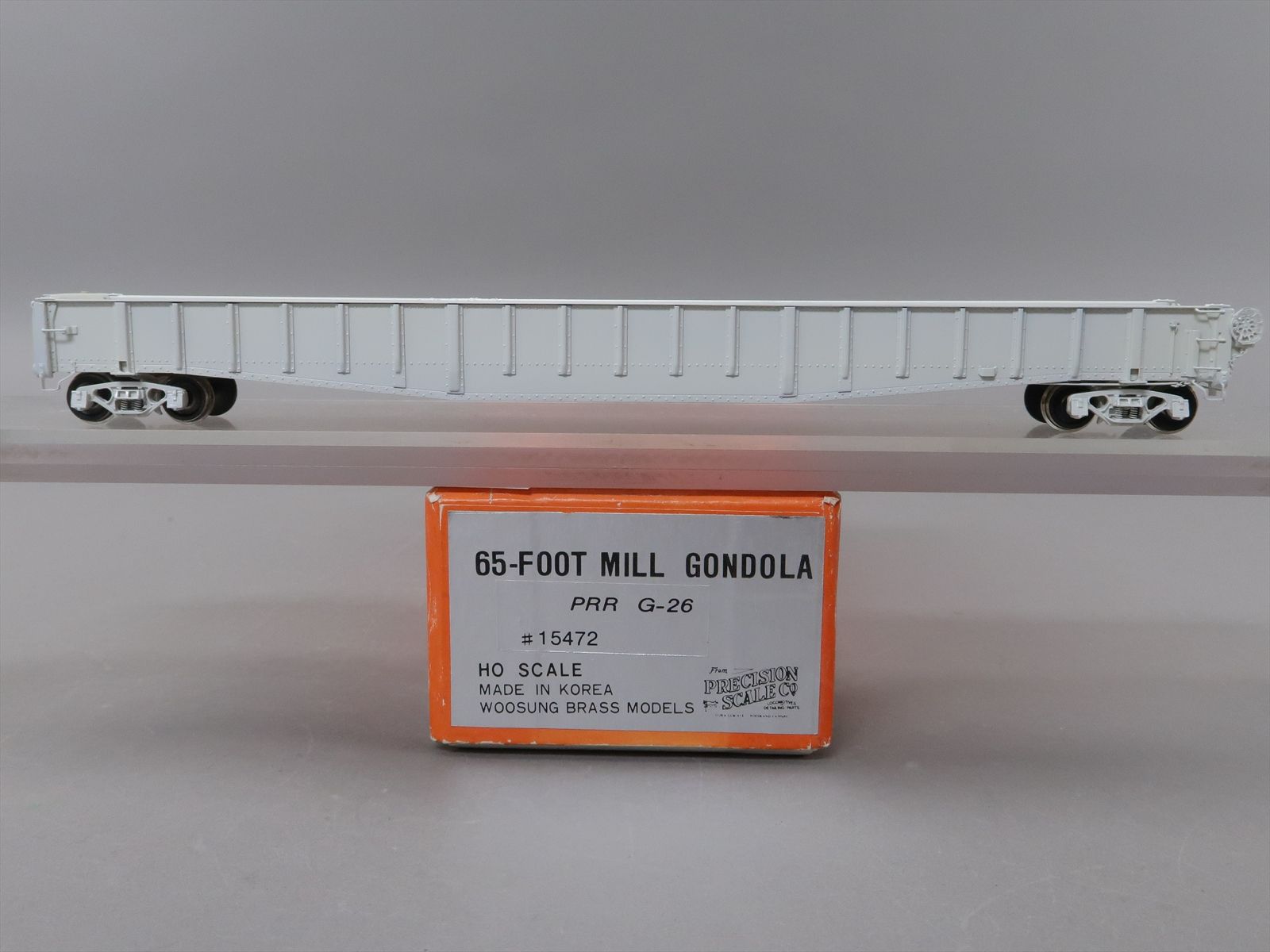 HO Brass Model - PSC 15472 PRR Pennsylvania G-26 65' Mill Gondola ...