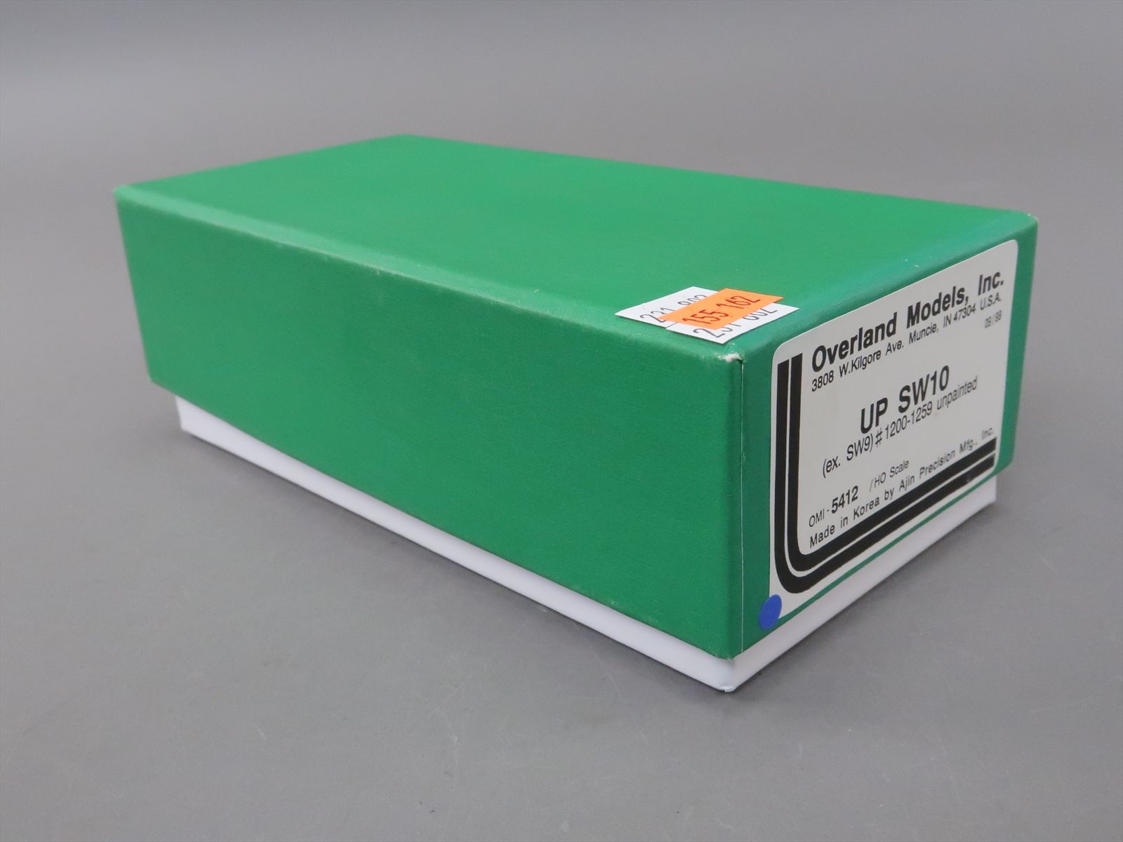 HO Brass Model - OMI 5412 UP Union Pacific SW10 ex-SW9 - Unpainted ...