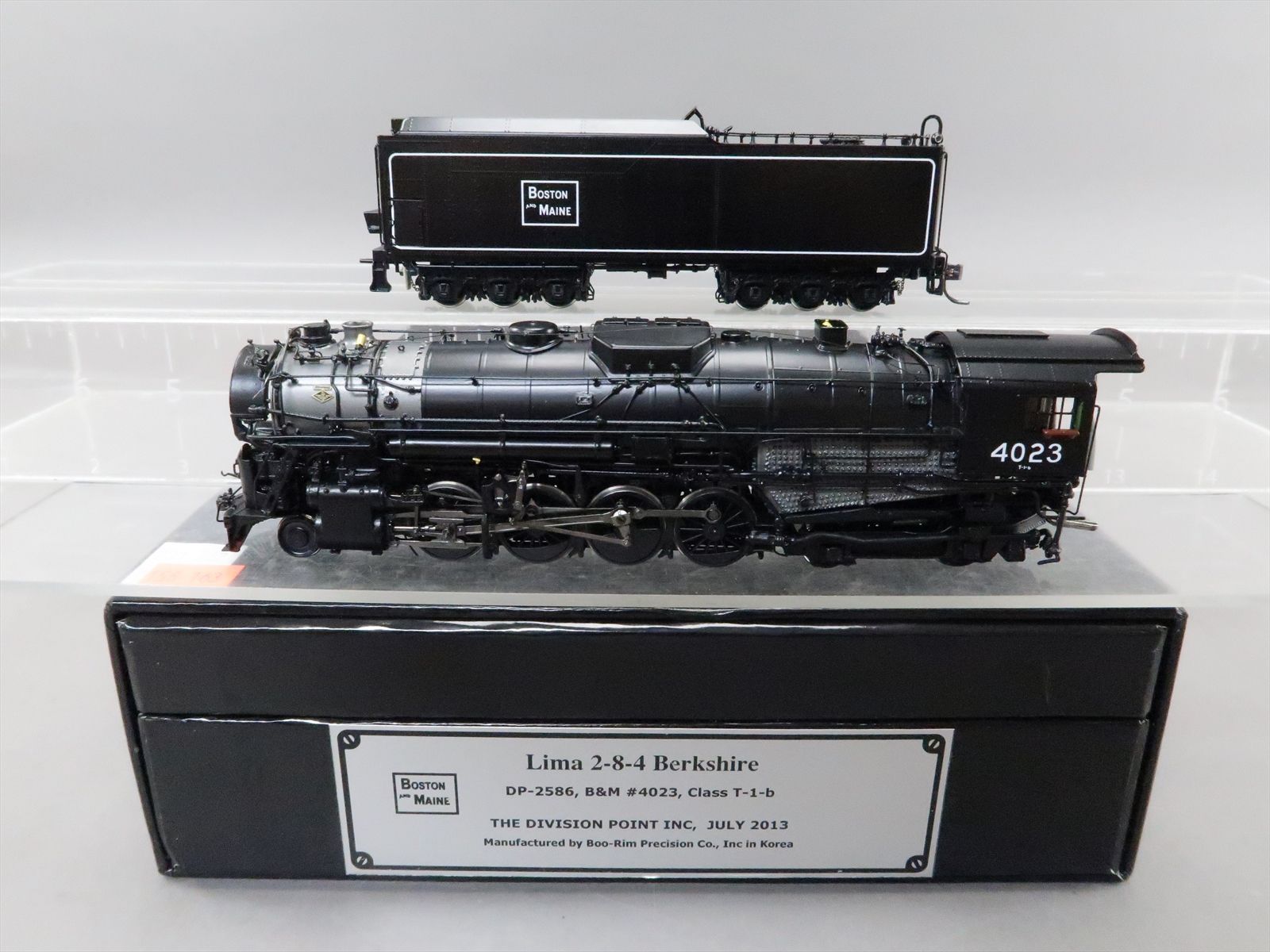 HO Brass Model - DP 2586 B&M Boston & Maine Lima 2-8-4 T-1b Coffin FWH ...