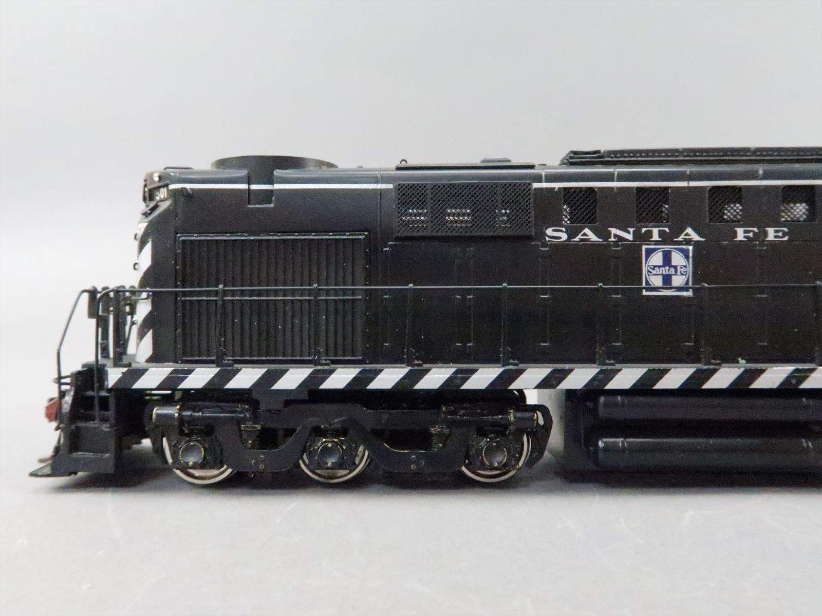 HO Brass Model - Key AT&SF Santa Fe High-Hood ALCP RSD-7 #601 - F/P - 1988 Run - Samhongsa