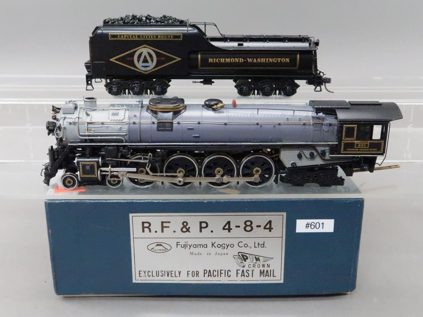HO Brass Model - PFM RF&P Richmond Fredericksburg & Potomac 4-8-4 #601 ...