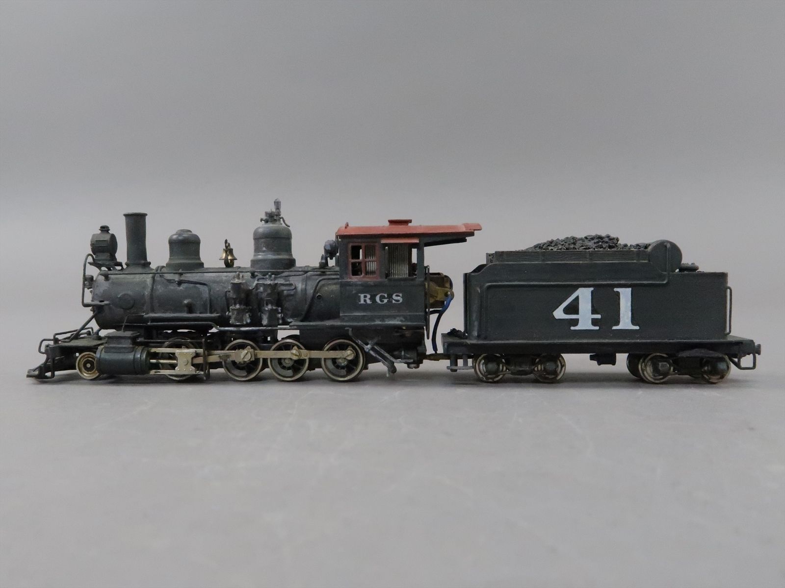 HOn3 Brass Model - Balboa RGS Rio Grande Southern C-19 2-8-0 #41 - Poor ...