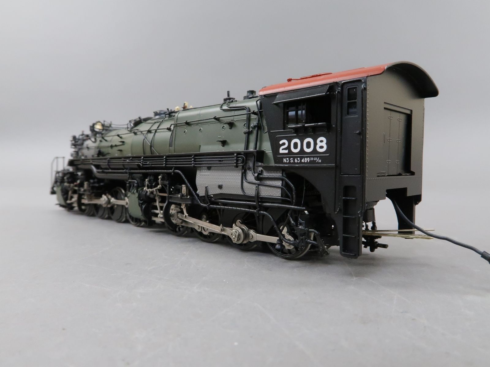 HO Brass Model - CIL 2254.1 GN Great Northern N-3 2-8-8-0 Vestibule Cab ...