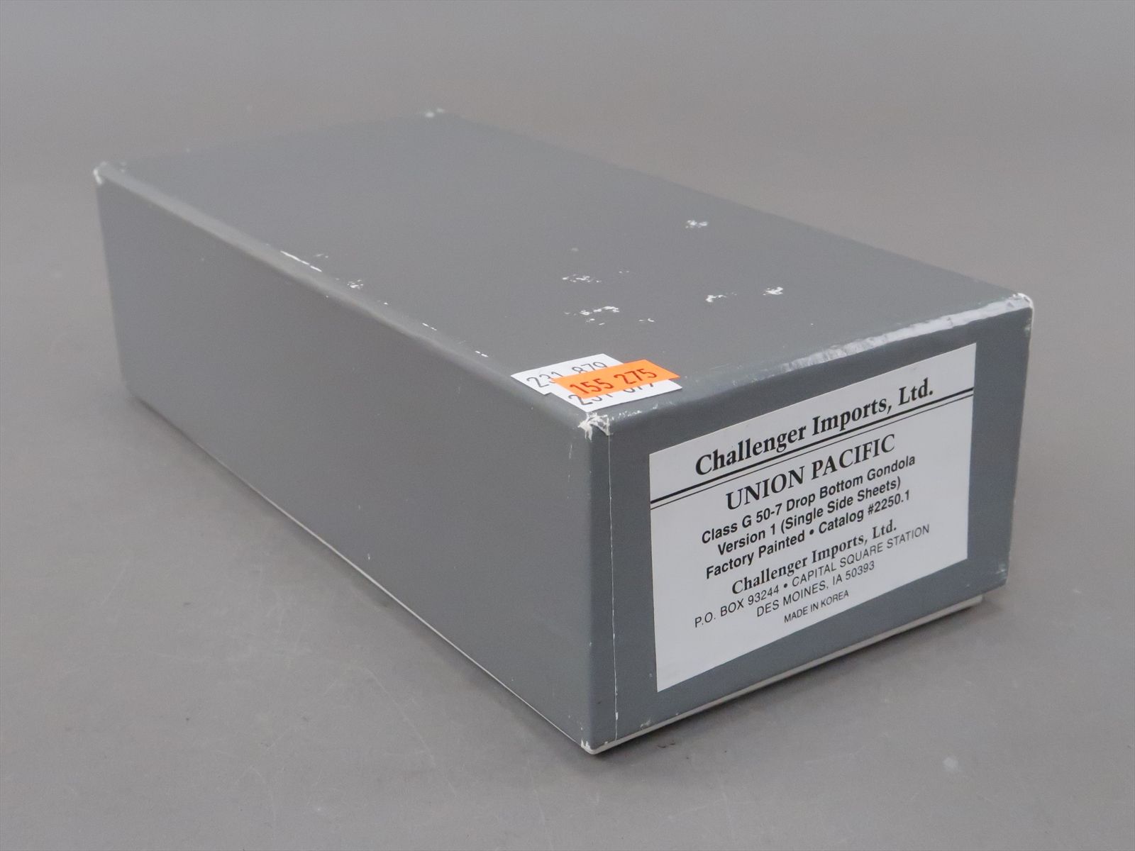 HO Brass Model - CIL 2250.1 UP Union Pacific G 50-7 Drop Bottom Gondola ...