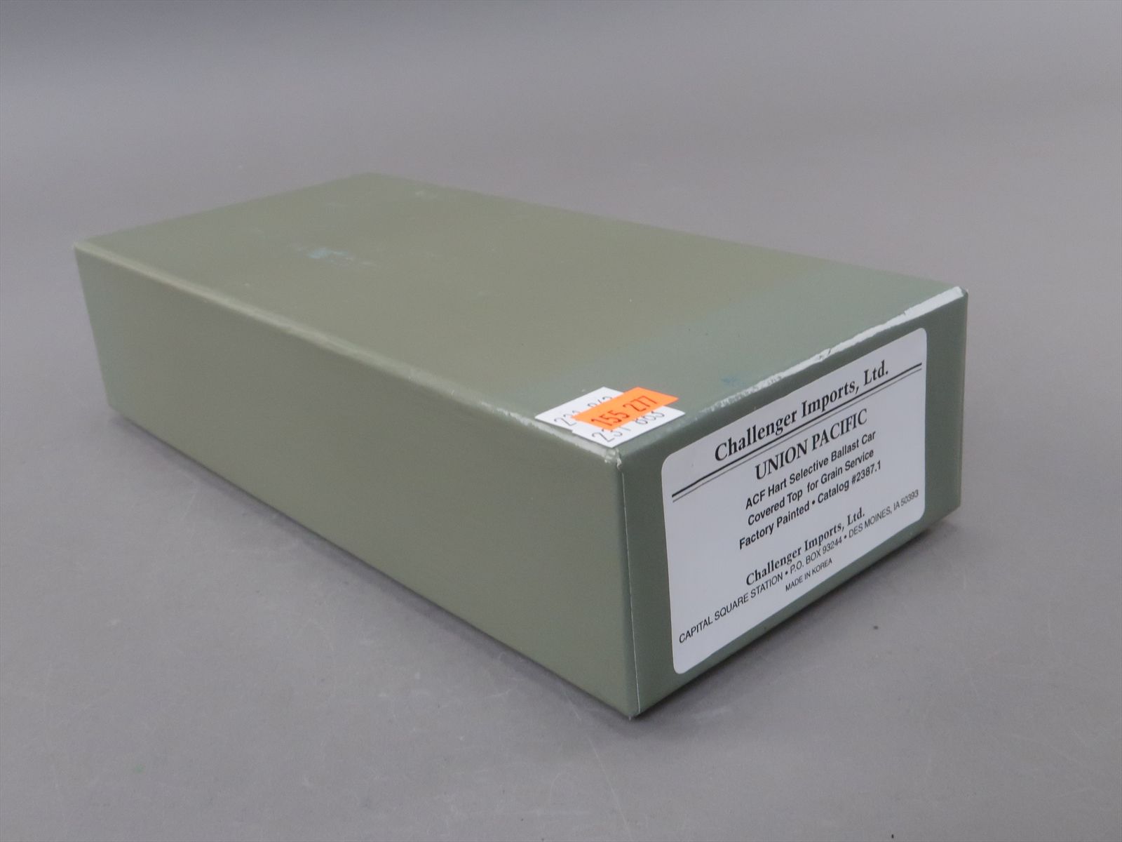 HO Brass Model - CIL 2387.1 UP Union Pacific ACF Hart Ballast Car ...