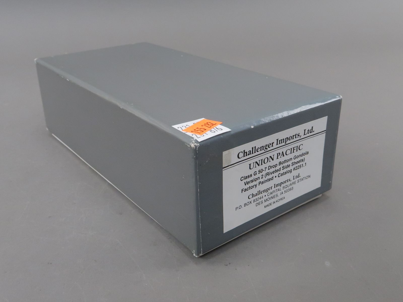 HO Brass Model - CIL 2251.1 UP Union Pacific G 50-7 Drop Bottom Gondola ...