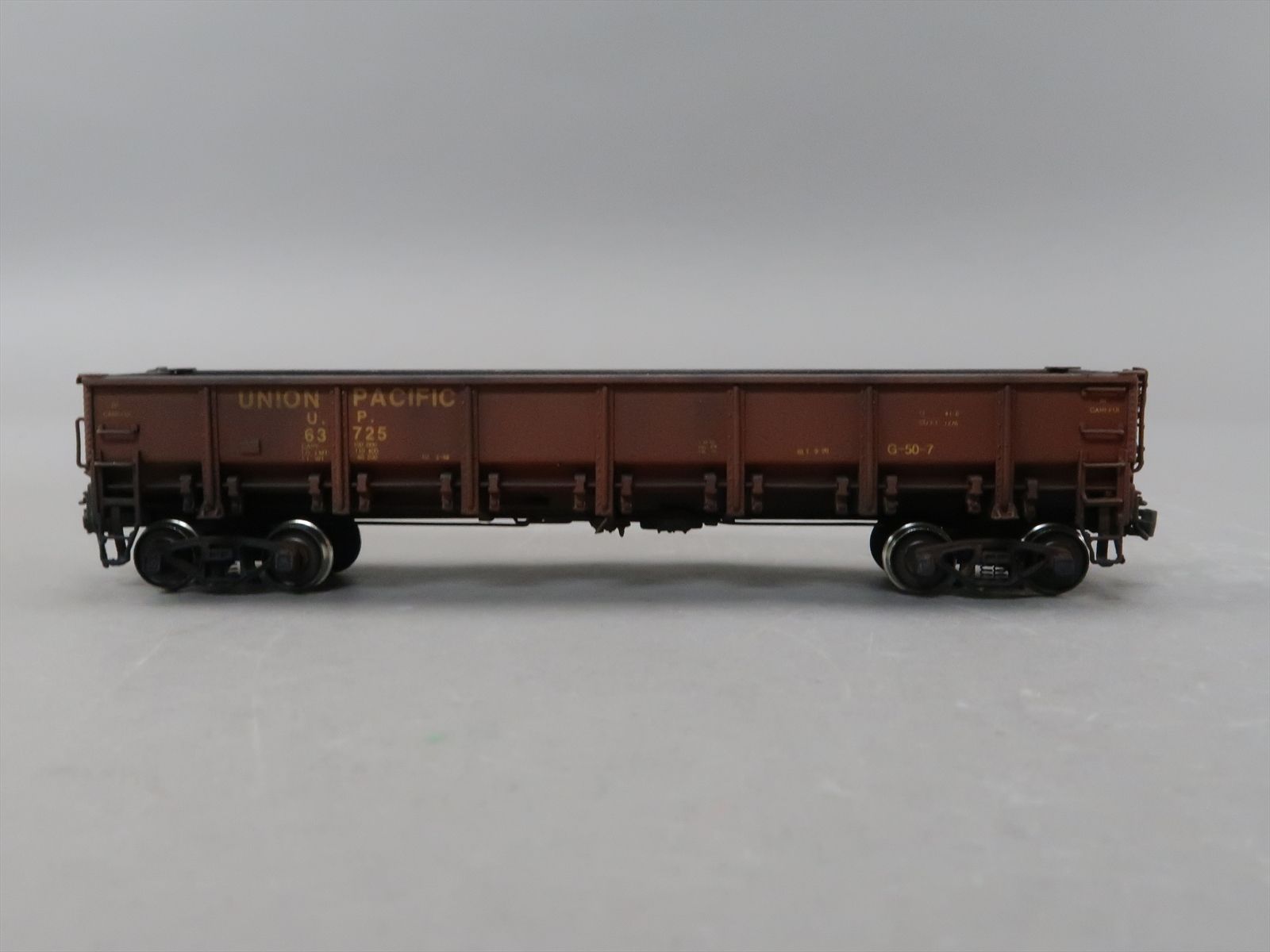 HO Brass Model - CIL 2251.1 UP Union Pacific G 50-7 Drop Bottom Gondola ...