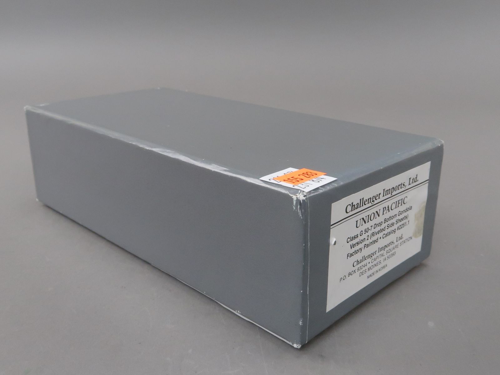 HO Brass Model - CIL 2251.1 UP Union Pacific G 50-7 Drop Bottom Gondola ...