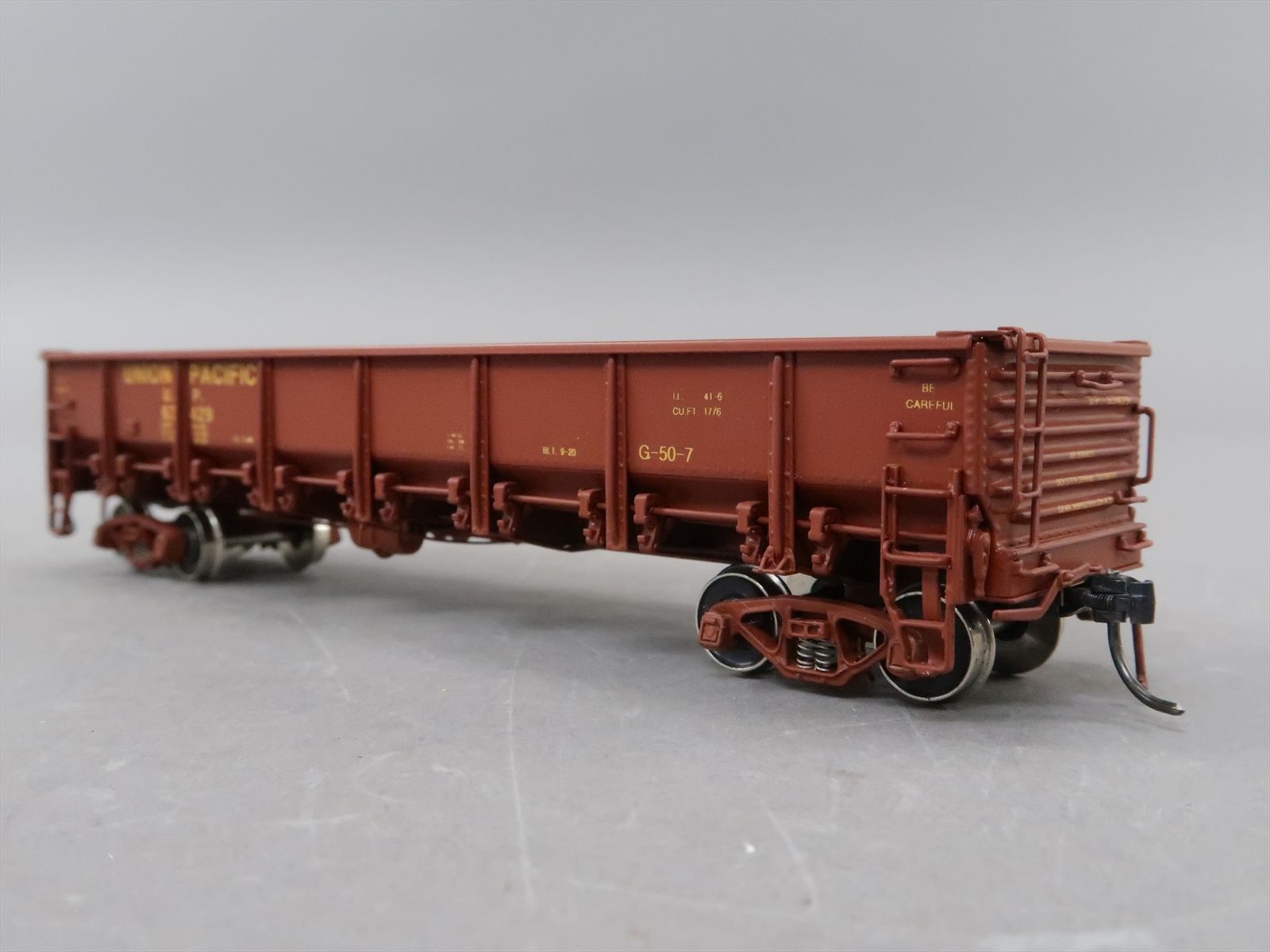 HO Brass Model - CIL 2251.1 UP Union Pacific G 50-7 Drop Bottom Gondola ...