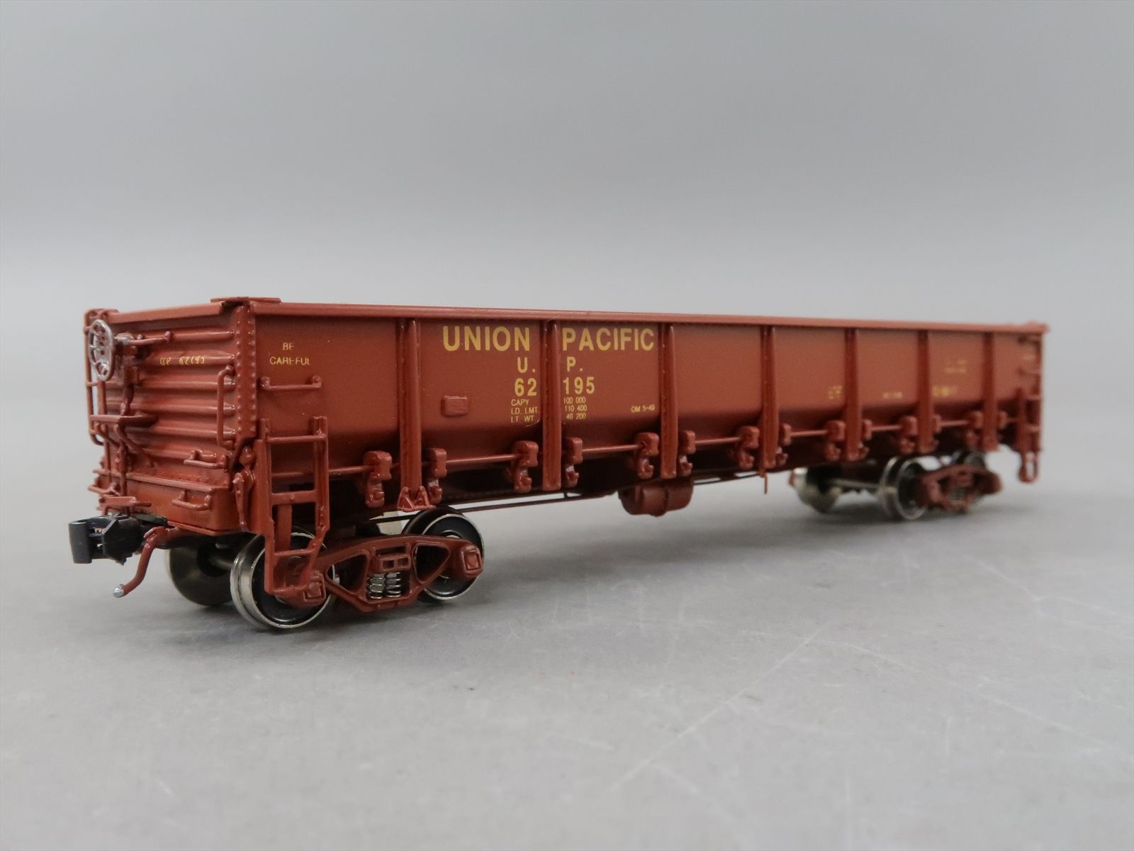 HO Brass Model - CIL 2251.1 UP Union Pacific G 50-7 Drop Bottom Gondola ...