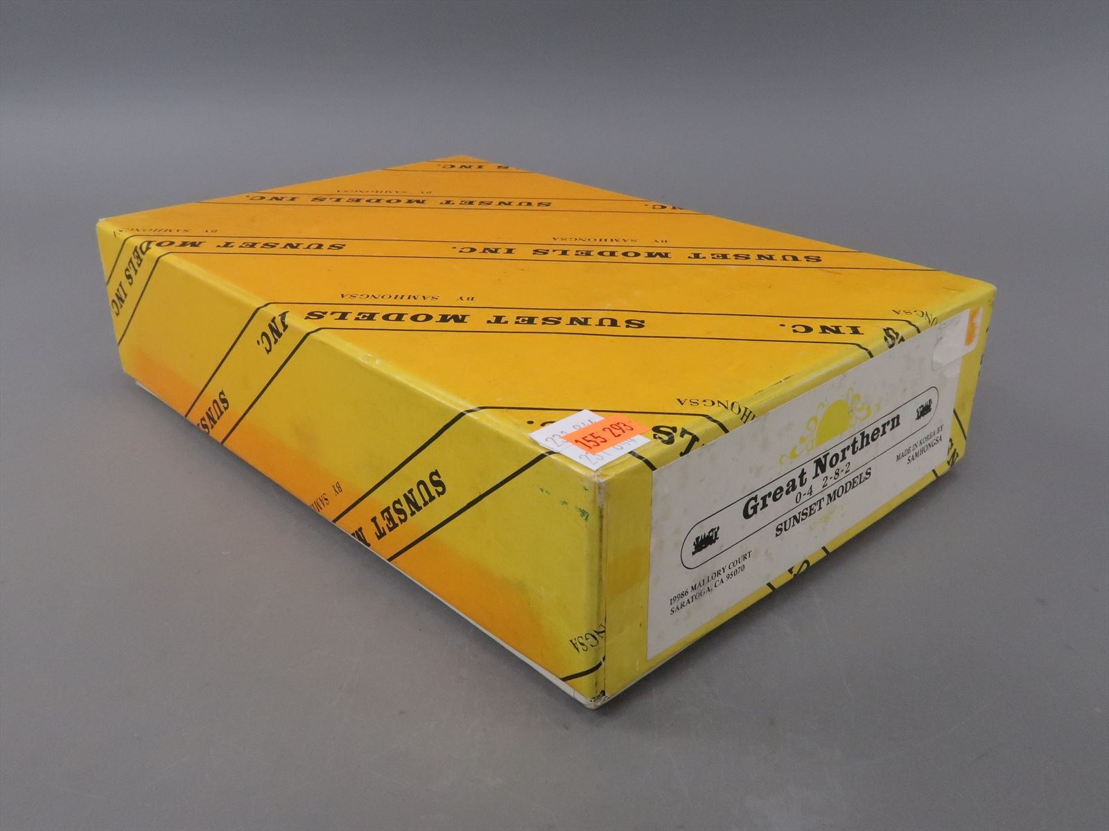 HO Brass Model - Sunset GN Great Northern O-4 2-8-2 - Unpainted - 1977 ...