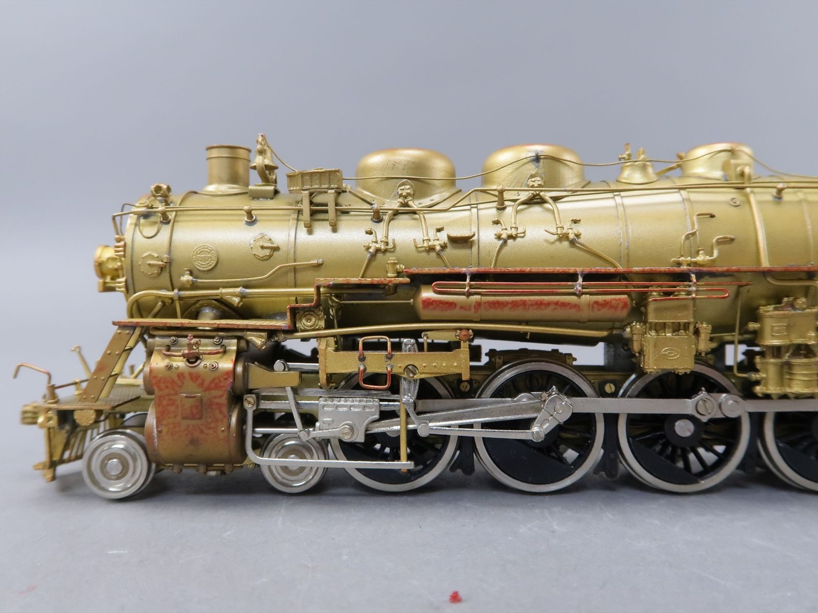 HO Brass Model - Sunset Models AT&SF Santa Fe 4-8-2 3700 Class - 2 Dome ...
