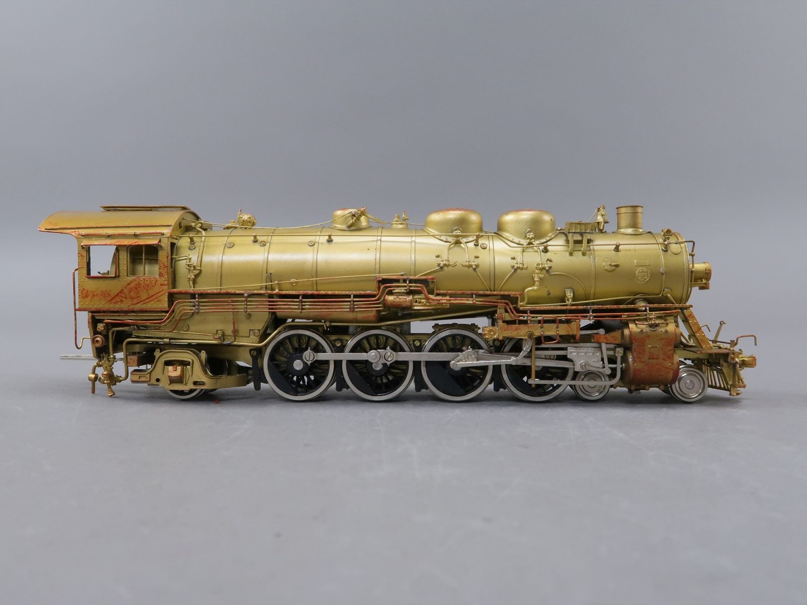 HO Brass Model - Sunset Models AT&SF Santa Fe 4-8-2 3700 Class - 2 Dome ...