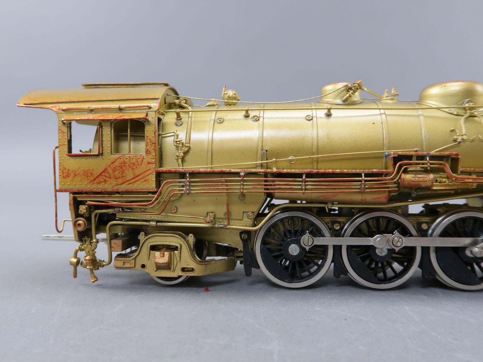 HO Brass Model - Sunset Models AT&SF Santa Fe 4-8-2 3700 Class - 2 Dome ...