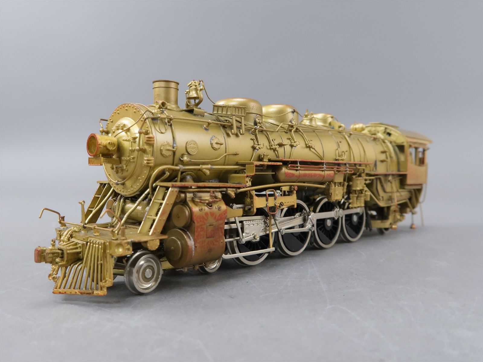 HO Brass Model - Sunset Models AT&SF Santa Fe 4-8-2 3700 Class - 2 Dome ...