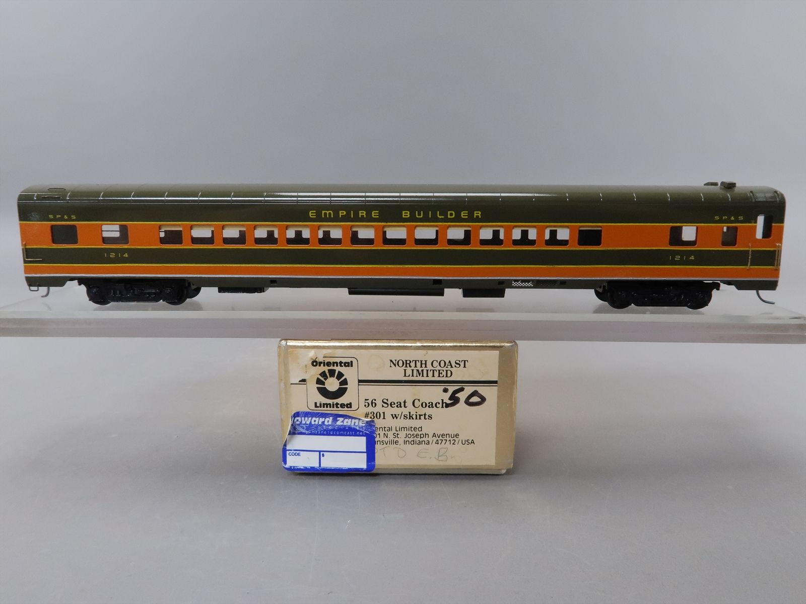 HO Brass Model - Oriental NP Northern Pacific NCL North Coast Limited ...