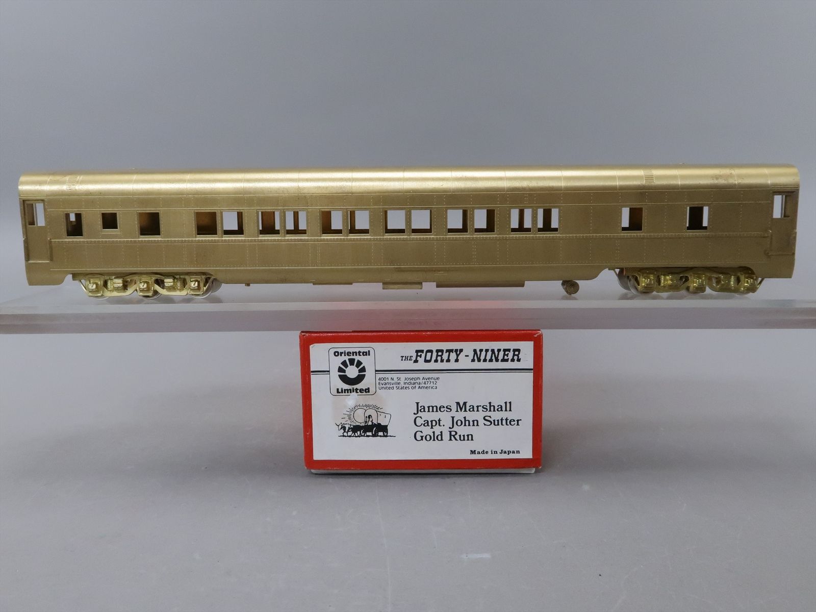 HO Brass Model - Oriental UP Union Pacific 12-1 Sleeper James Marshall ...
