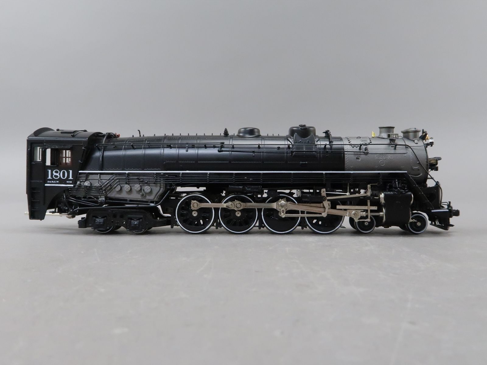 HO Brass Model - OMI 1589.1 D&RGW Rio Grande M-68 4-8-4 #1801 - F/P - 1995 Run - Ajin