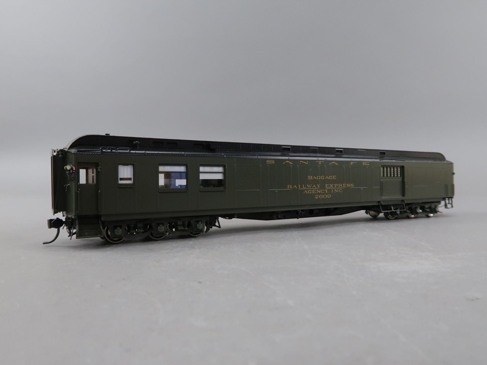 HO Brass Model - TCY 0457 AT&SF Santa Fe Baggage Coach #2609 - F/P ...