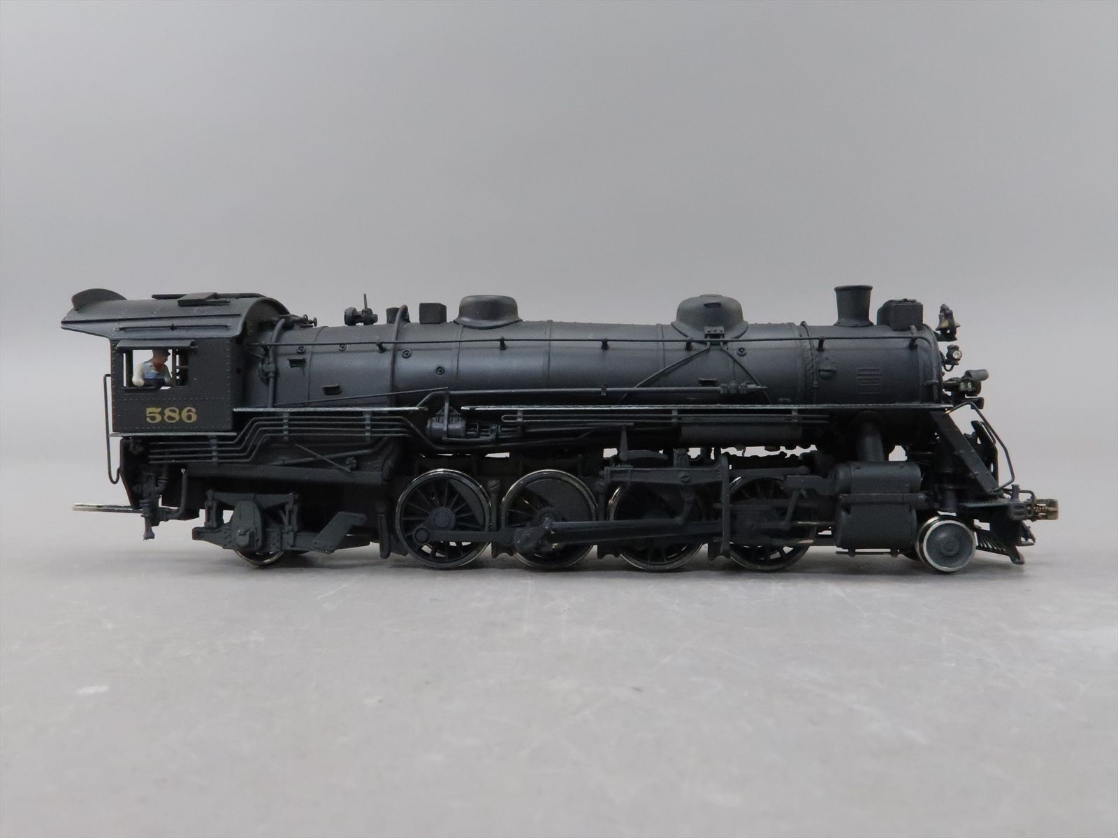 HO Brass Model - Key NKP Nickel Plate Road 2-8-2 H-6A Mikado #586 ...
