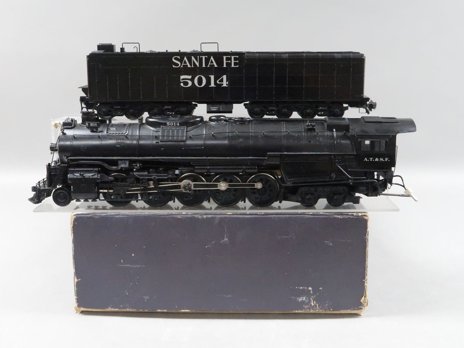 O Scale 2-Rail Brass Model - USH US Hobbies KTM ATSF Santa Fe 2-10-4 ...