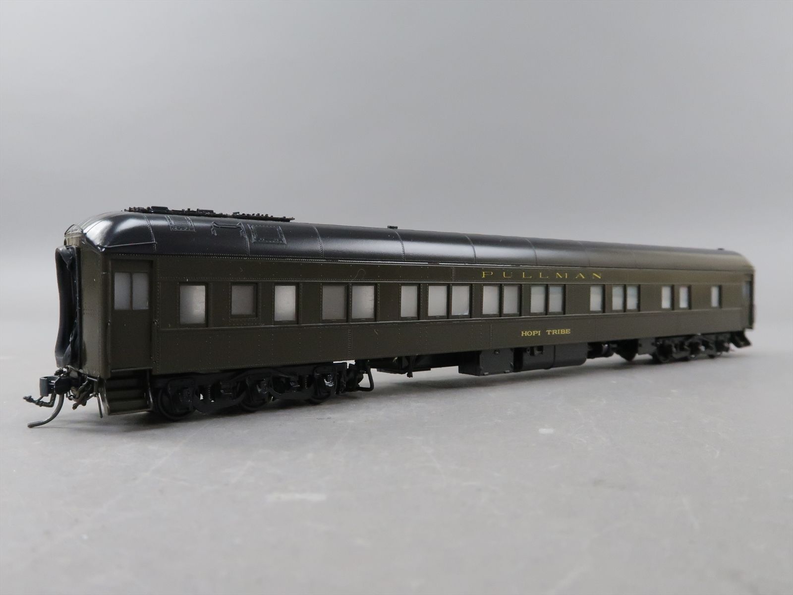 HO Brass Model - TCY 0409 AT&SF Santa Fe Pullman HW Heavyweight 6-1-4 ...