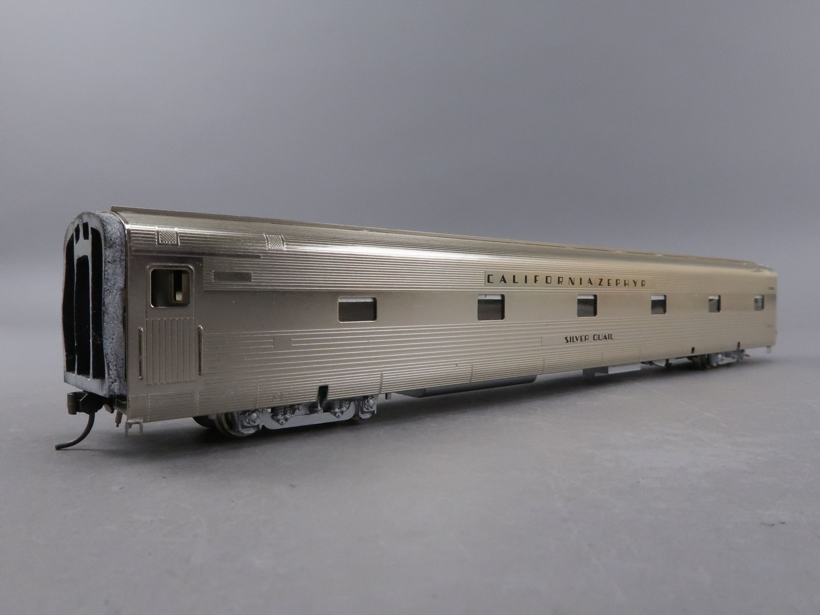 HO Brass Model - Oriental D&RGW Rio Grande CA California Zephyr Sleeper SILVER SWALLOW / SILVER ...
