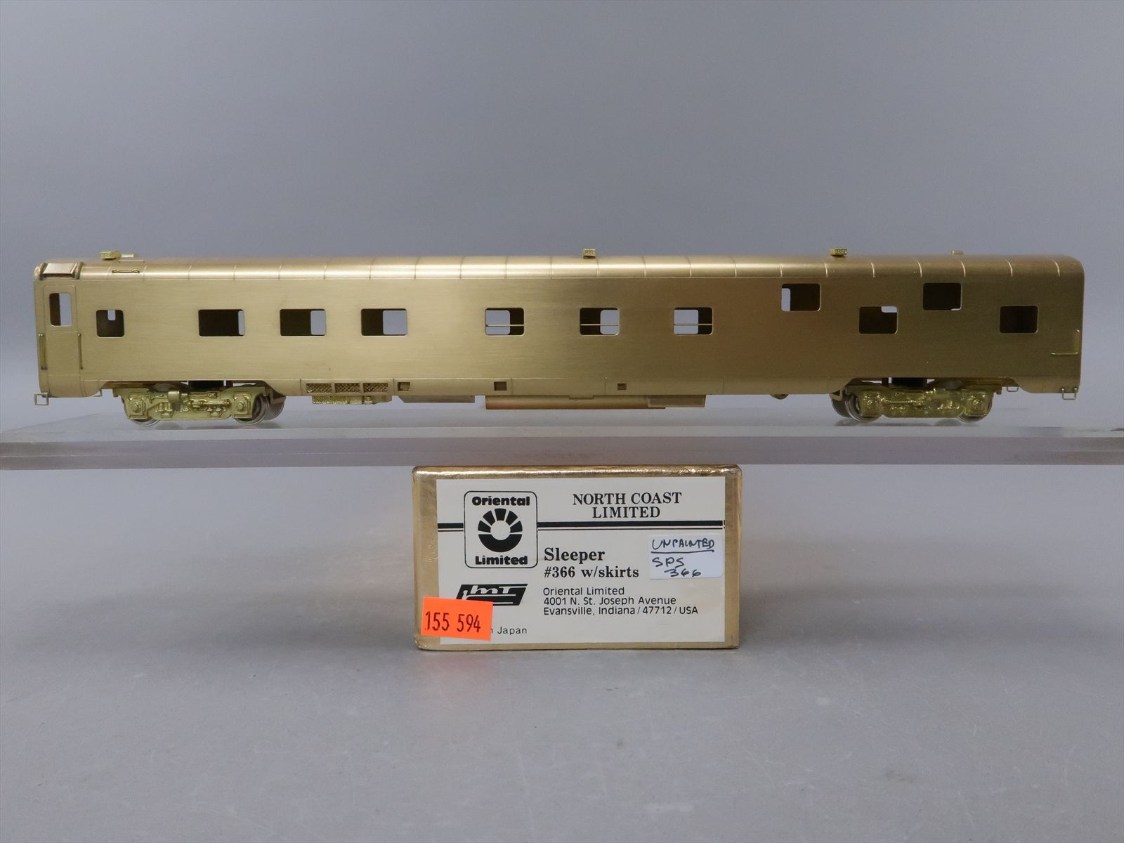 HO Brass Model - Oriental Limited 0271 NP Northern Pacific Passenger ...