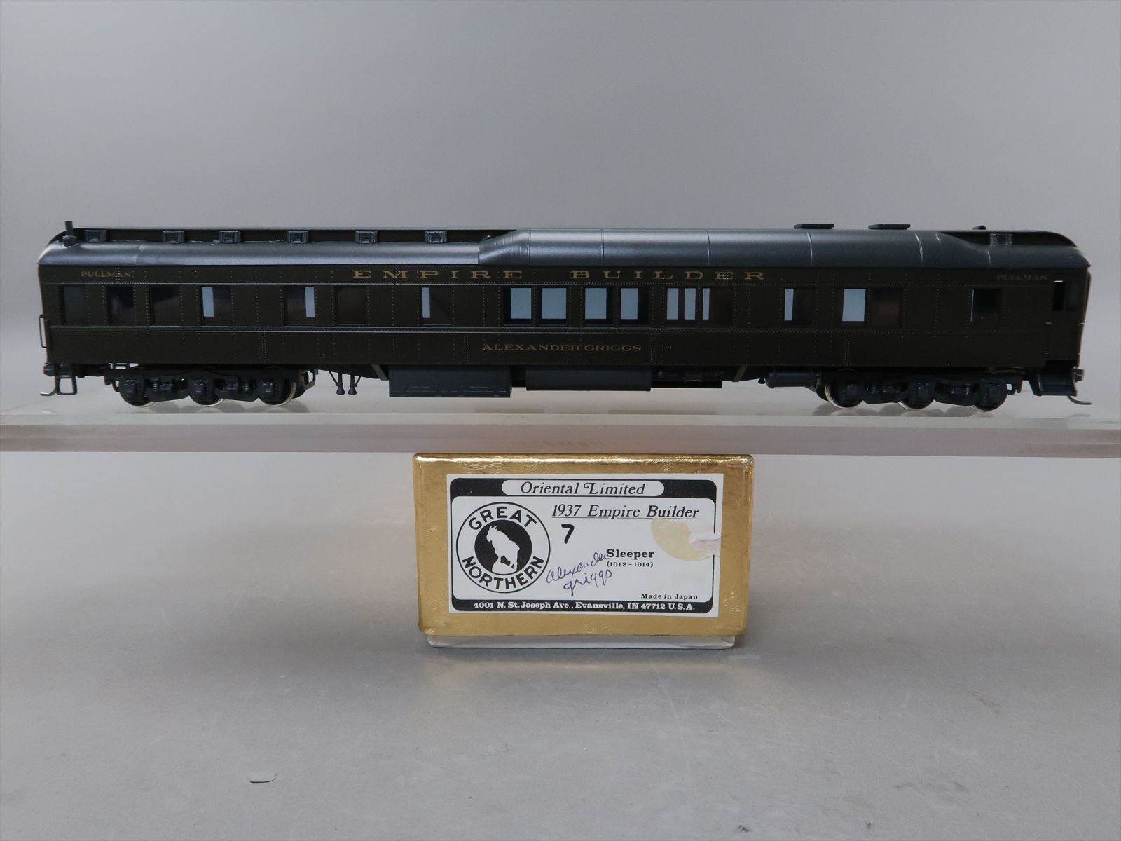 HO Brass Model - Oriental GN Great Northern 1937 Empire Builder Sleeper ...