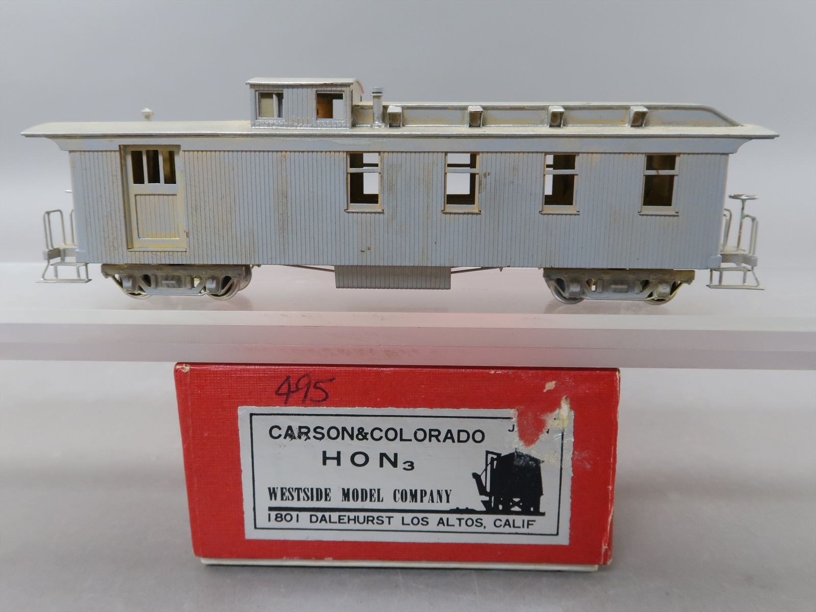 HOn3 Brass Model - WMC C&C Carson & Colorado Combine - Unfinished Paint ...