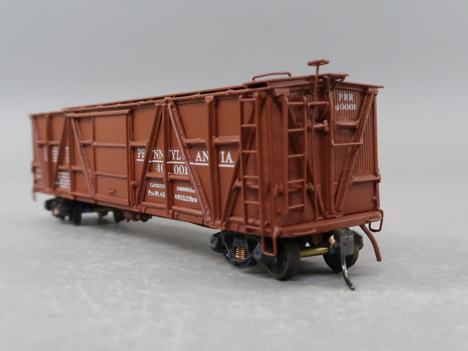 HO Brass Model - NJCB RS-607 PRR Pennsylvania X-23 Outside Braced Wood ...