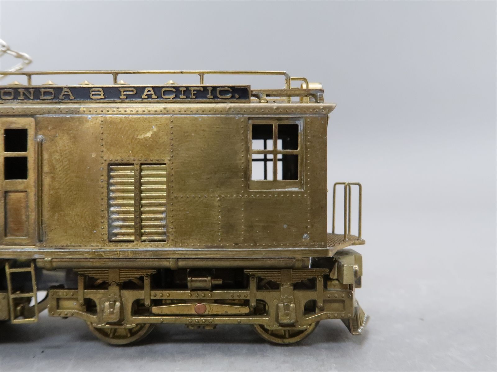 HO Brass Model - Suydam 165 BA&P Butte Anaconda & Pacific Boxcab ...