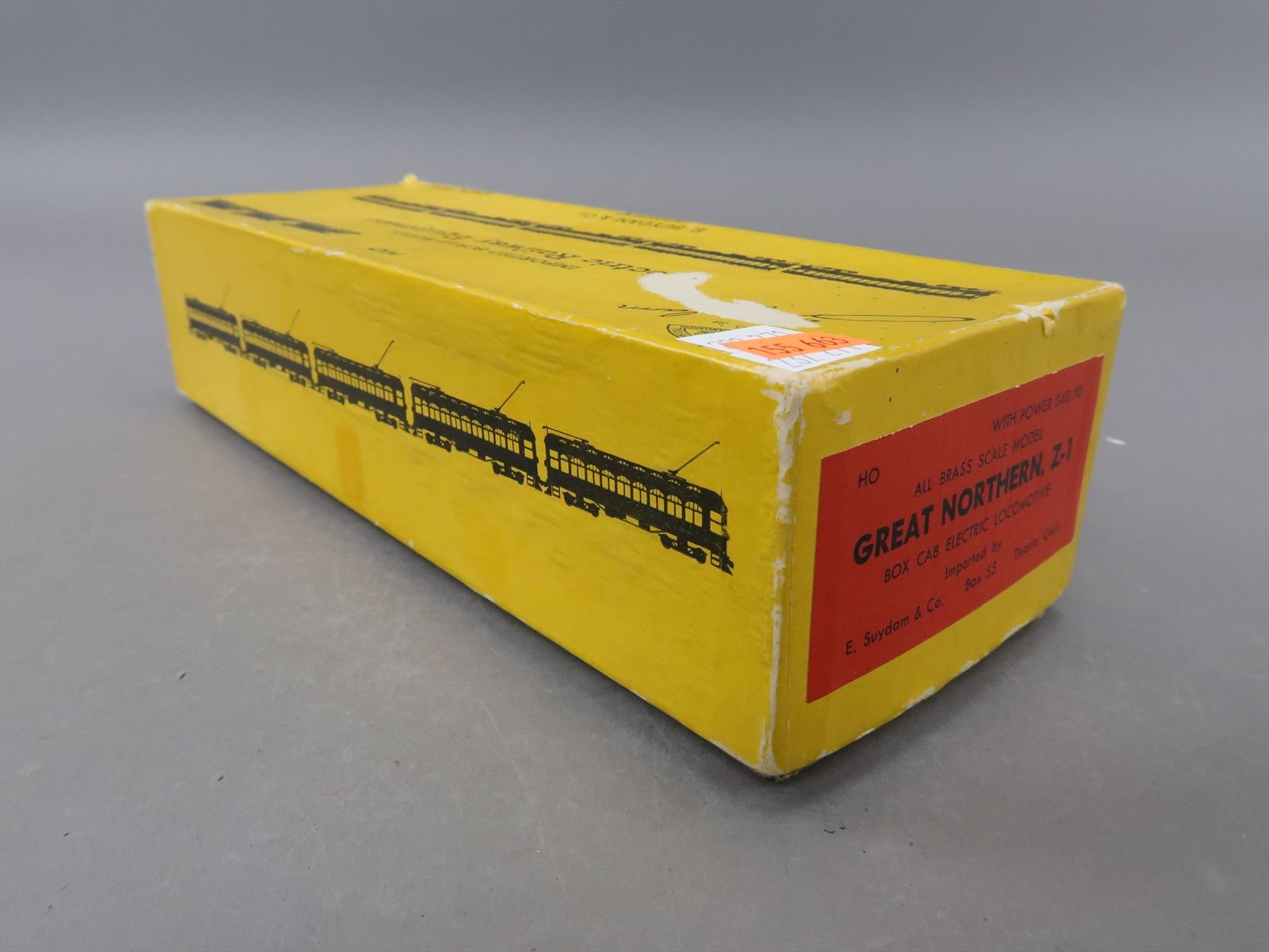 HO Brass Model - Suydam 5000 GN Great Northern Z-1 Boxcab Box Cab ...