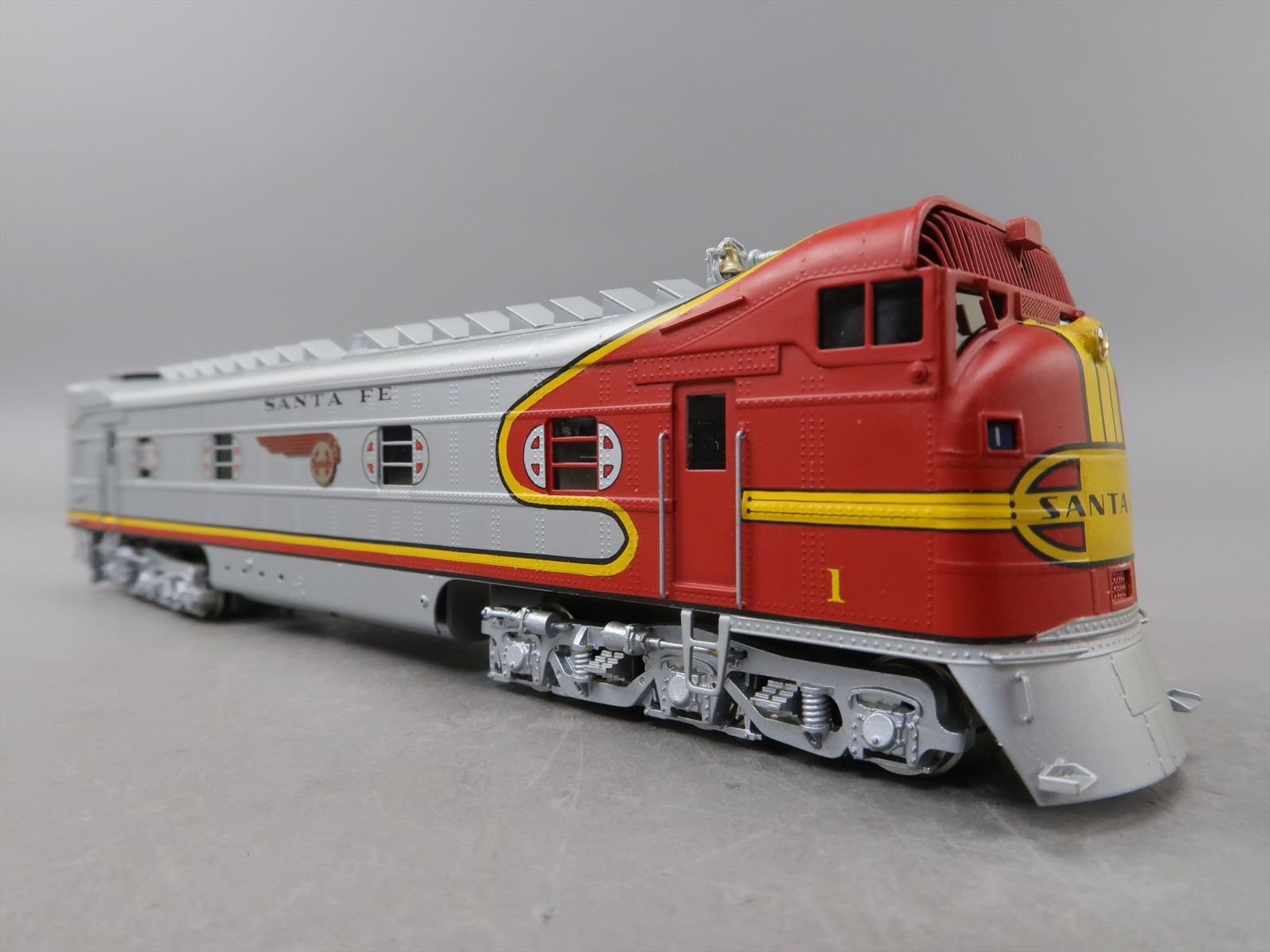 HO Brass Model - Hallmark AT&SF Santa Fe #1 & 10 Bulldog Diesel - F/P ...