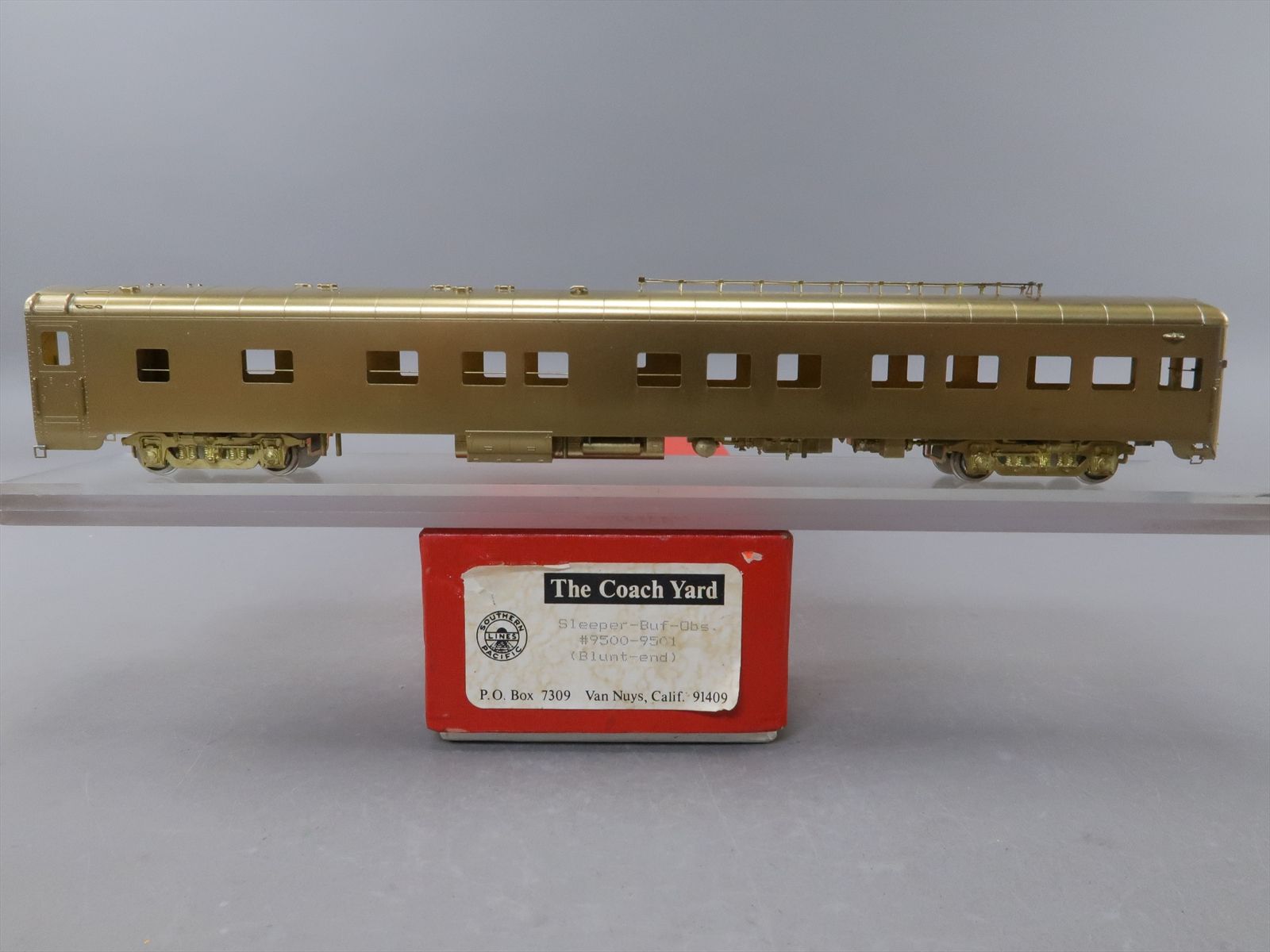 HO Brass Model - TCY 1053 SP Southern Pacific 1-1-2 Sleeper Buffet ...