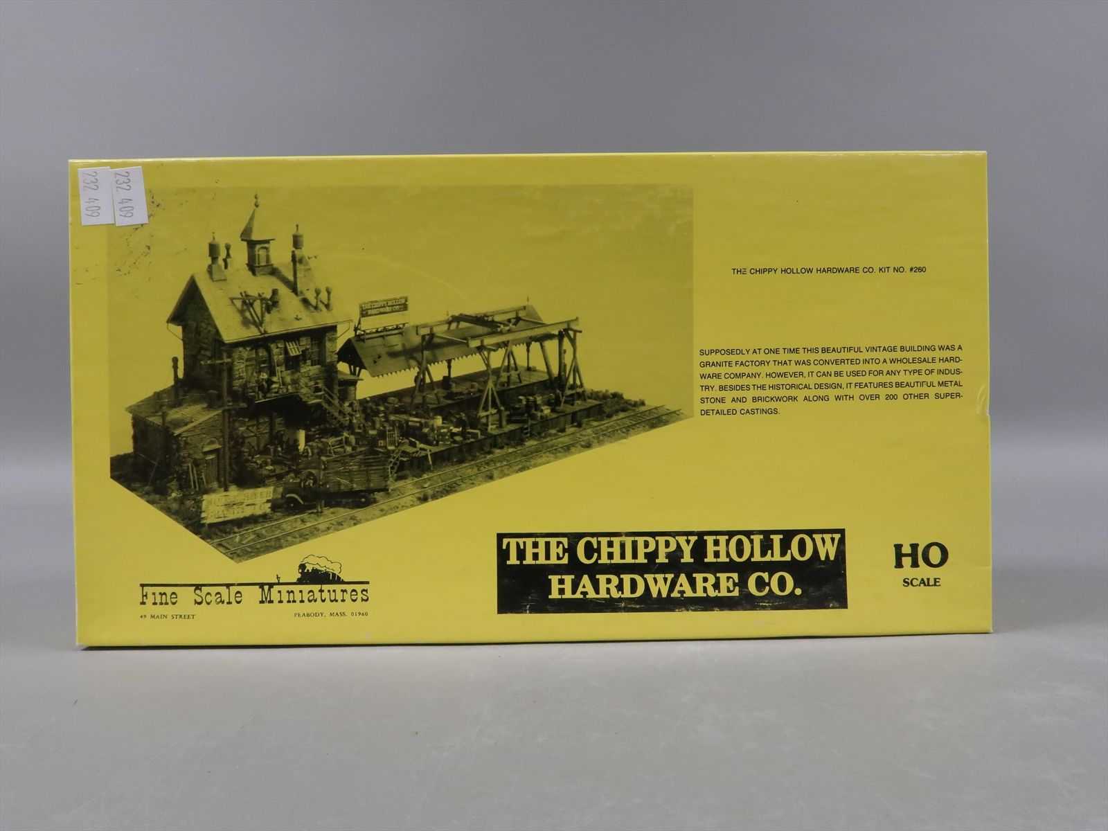 HO Scale Craftsman Kit - FSM Fine Scale Miniatures Kit 260 The Chippy ...