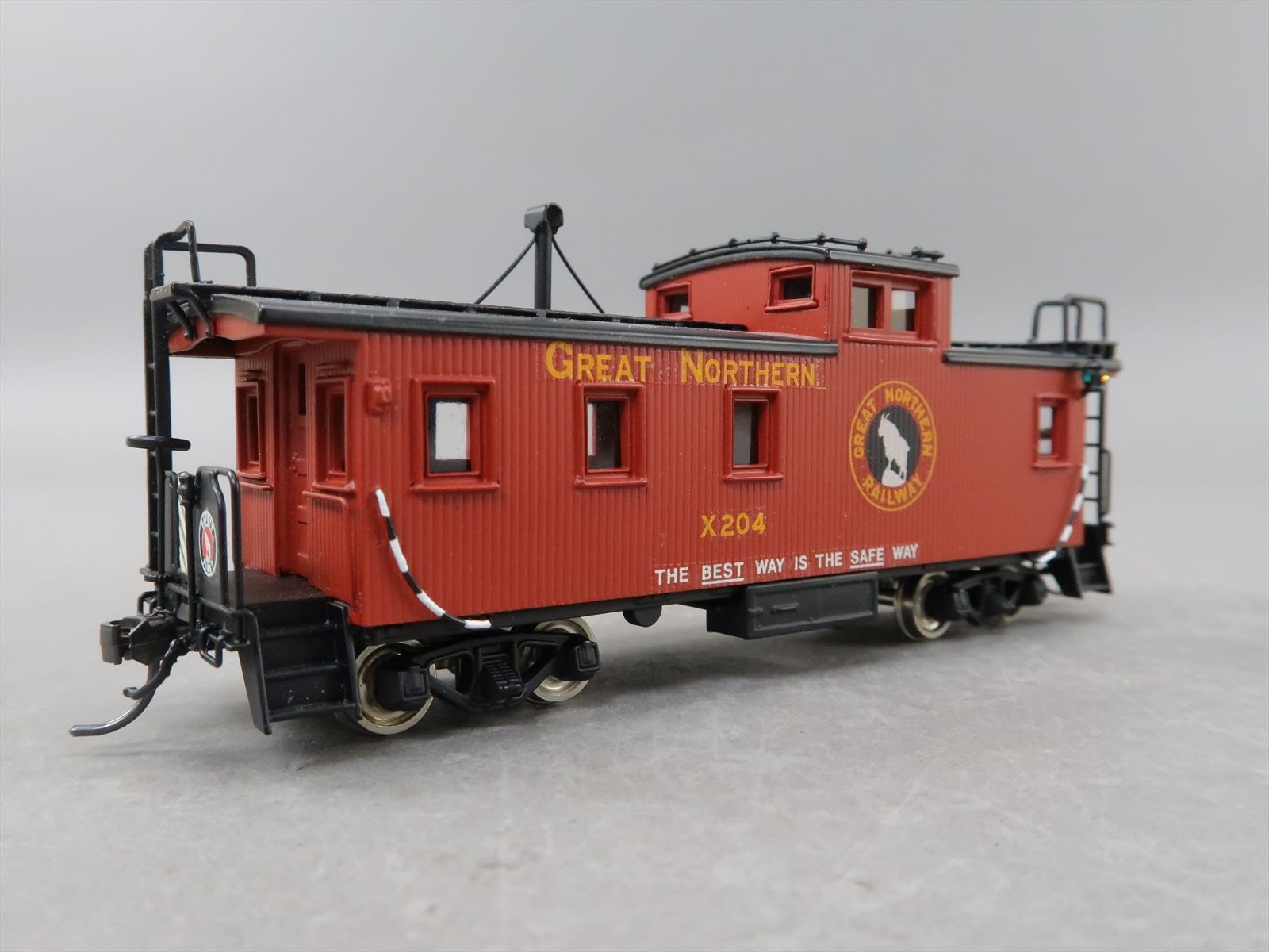 HO Brass Model - PFM GN Great Northern Wood Caboose #X204 The Best Way ...