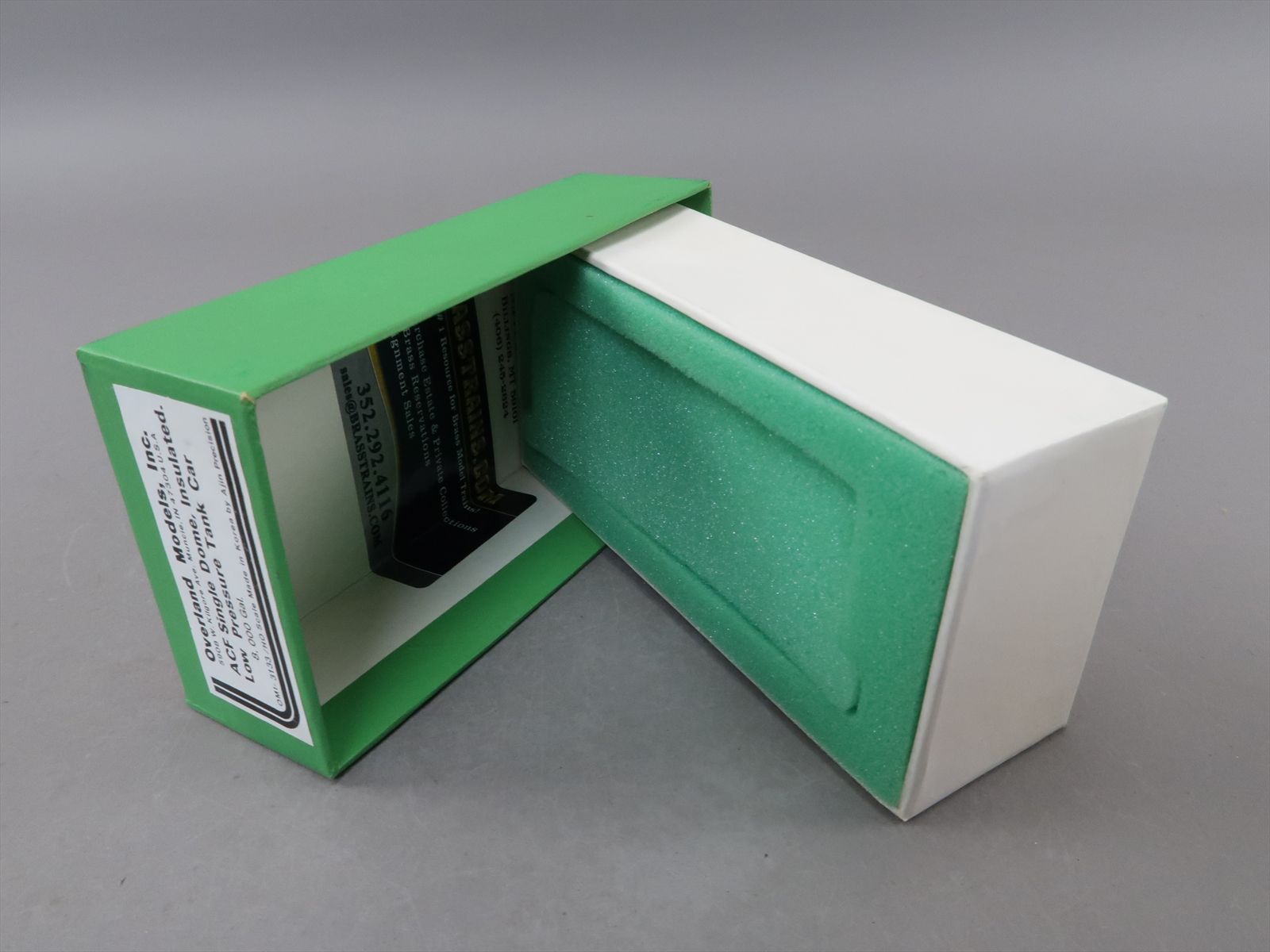 HO Brass Model - OMI 3133 NATX ACF Single Dome Insulated Low Pressure ...