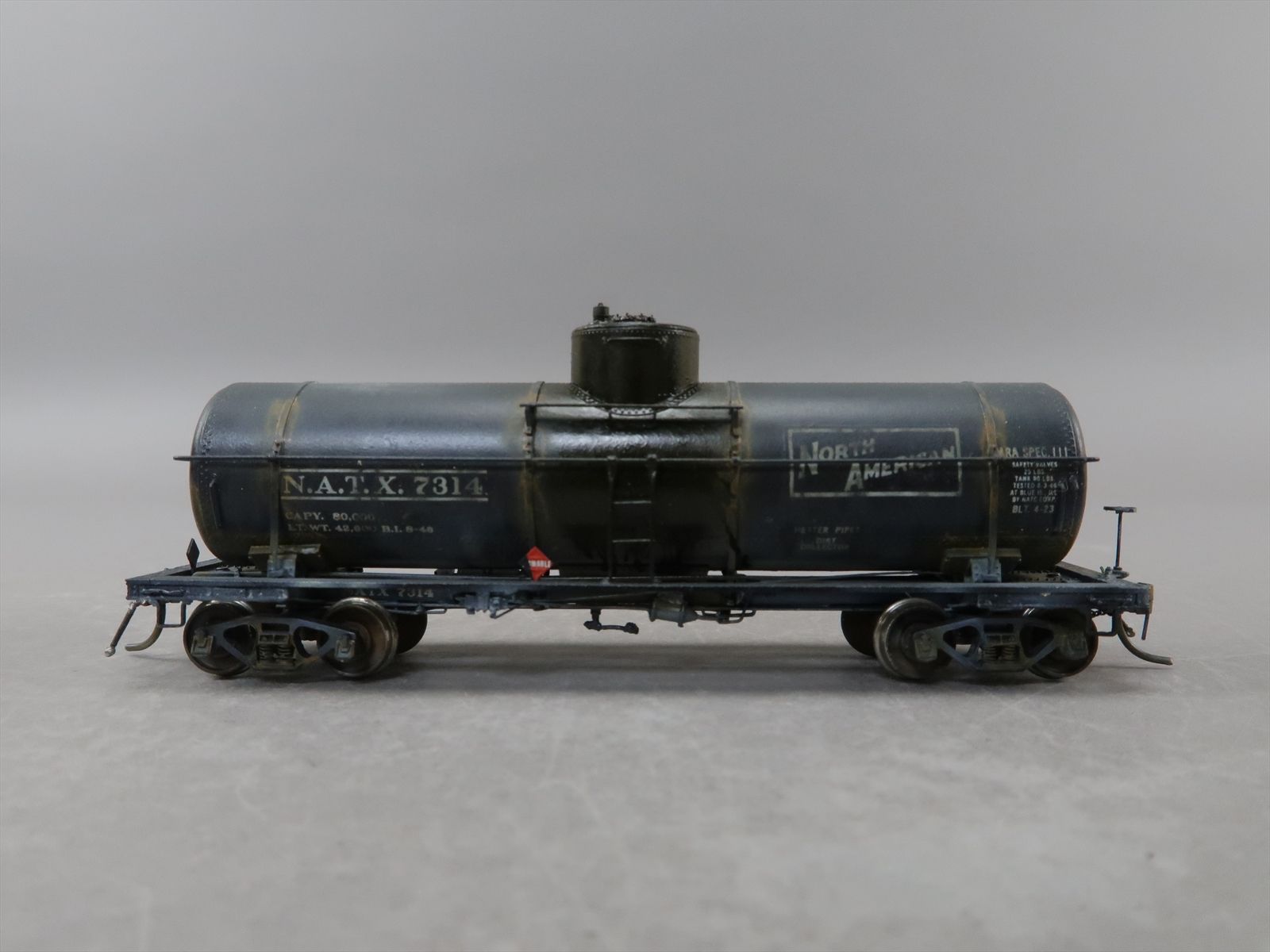 HO Brass Model - OMI 3133 NATX ACF Single Dome Insulated Low Pressure ...